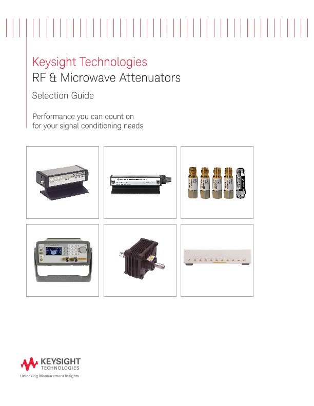 RF & Microwave Attenuators PDF Asset Page | Keysight